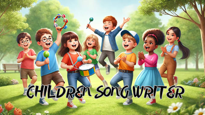 Be your female vocalist, sing children songs, nursery rhymes, kids song ...