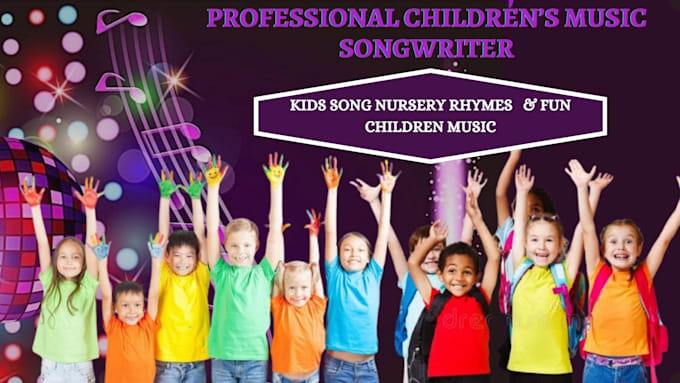 Write sing produce nursery rhyme, jingles educational song, kids music ...