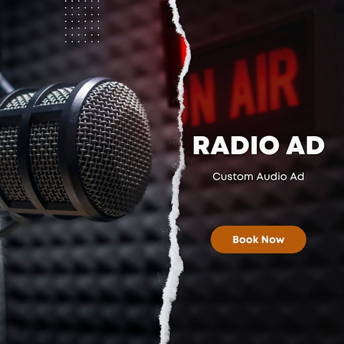 Record a custom audio ad by Maverickaudio_ | Fiverr