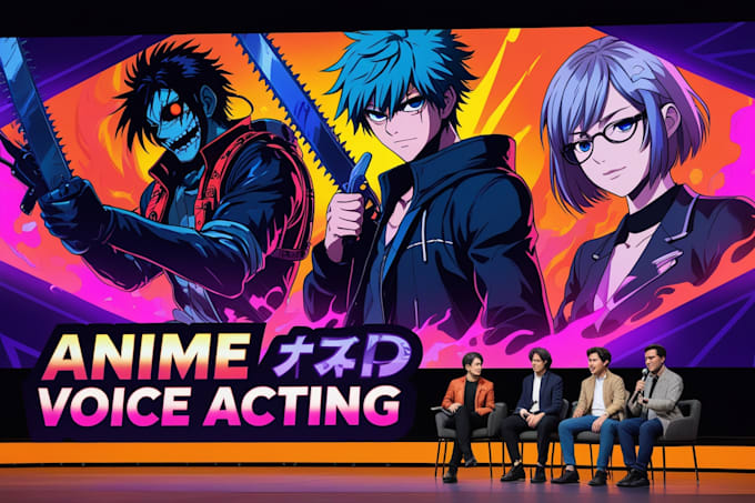 Be your anime and cartoon voice actor for games, manga, and animations ...