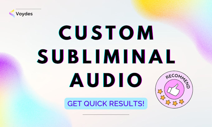 Create powerful custom subliminal audio with brainwaves by Voydes_wav ...