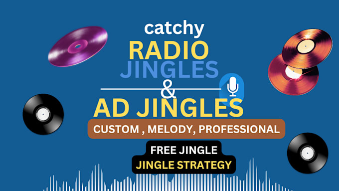 Create a catchy radio jingle, ad jingle and brand sound that sticks by ...