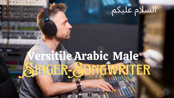 Be your male pop rapper arabic lyrics writer english male vocalist ...