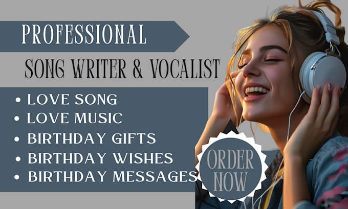 Create custom love songs, love music, birthday messages and birthday ...