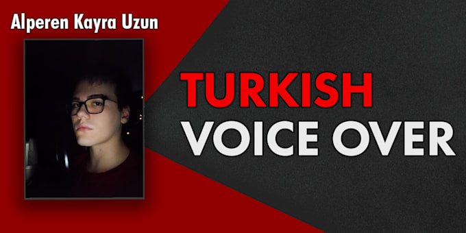 Record turkish male voice over by Balkonii | Fiverr
