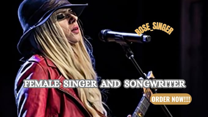 Be your female singer songwriter female rapper country singer hip pop ...