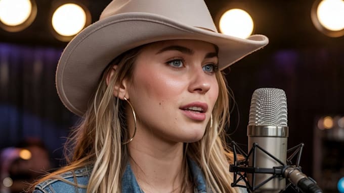 Be your female country singer, write a custom acoustic song, custom ...