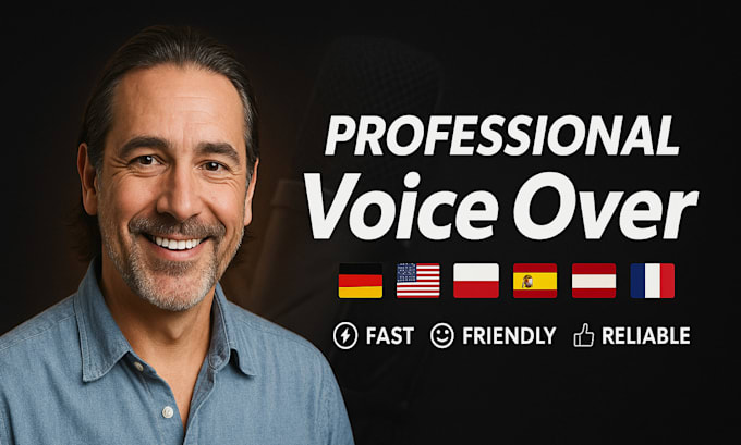 Record professional male voice overs for audiobooks by Stogmor | Fiverr