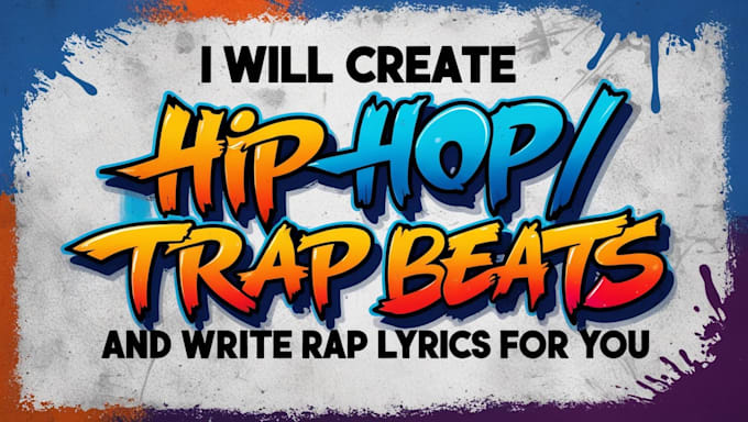 Create hip hop beats and write original trap and hip hop songs for you by Solomonmedals | Fiverr