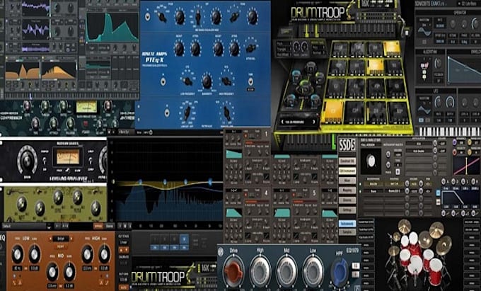 Design a gui kit for kontakt and develop vst plugin using quilio engine ...