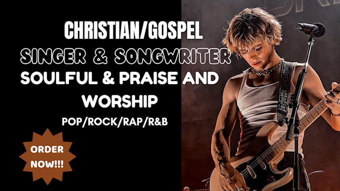 Sing christian worship song, gospel choir singer, songwriter and ...