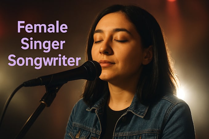 Be your country female singer, vocal, female rapper, edm singer, gospel ...