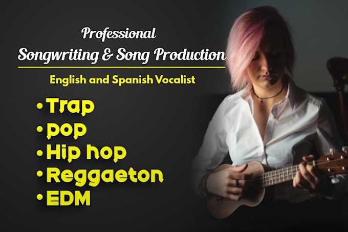 Be your bilingual spanish english female vocalist for reggaeton, trap, pop, edm by Sarah ...