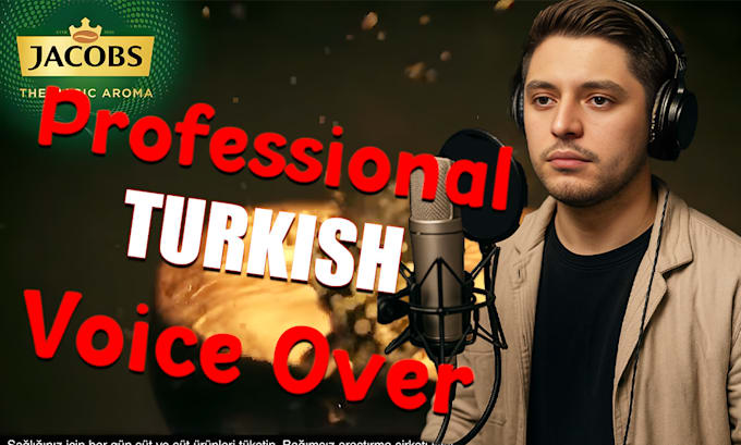 Record a professional male turkish voice over by Brkyozblr | Fiverr