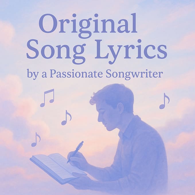 Write you song lyrics by Wanbiurwork | Fiverr
