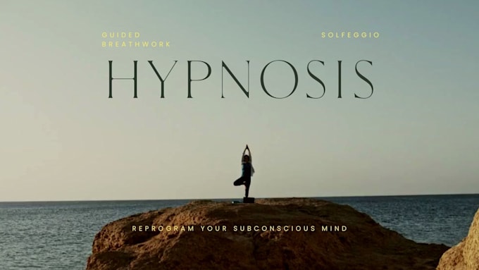 Create a custom hypnosis audio with music, affirmations and breathwork by Jorgesuarez29 | Fiverr