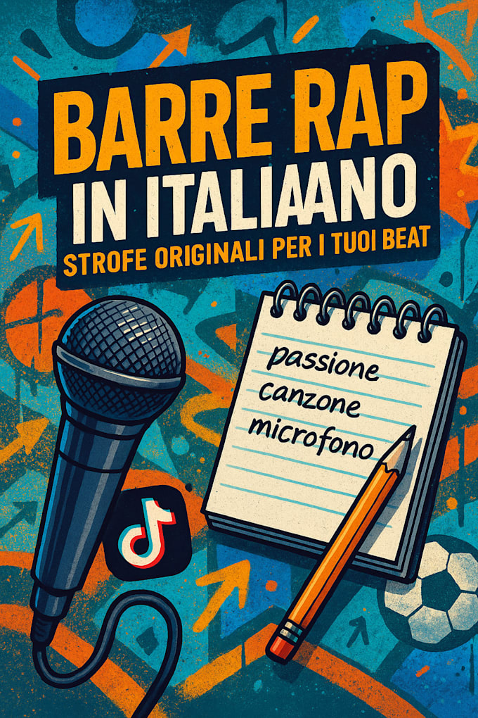 Write original rap bars in italian for your beat by Gabriel_suma | Fiverr