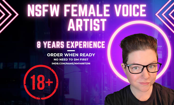 Create nsfw female voice over by Ashenvocals | Fiverr