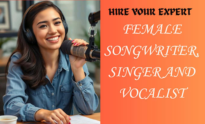 Be your female singer and songwriter for your custom song by Ruth_g1 ...