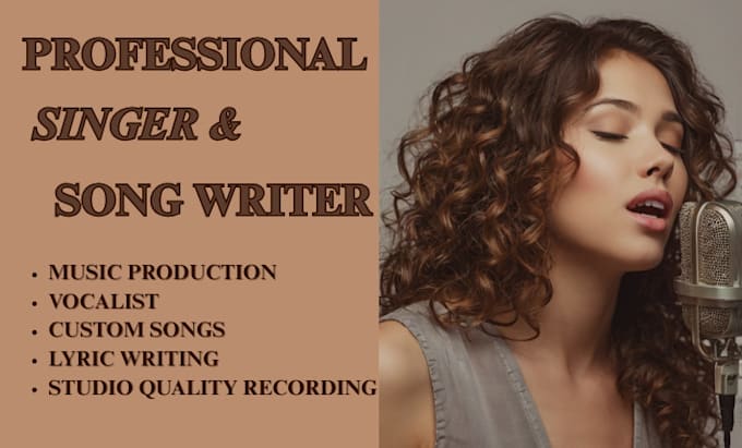 Be female singer, songwriter, country female singer, rapper, female ...