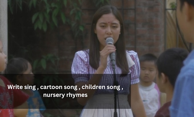 Write sing , cartoon song , children song , nursery rhymes by Praisees ...