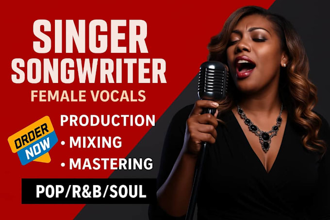 Be your female professional singer and songwritter by Angela_smithcho ...
