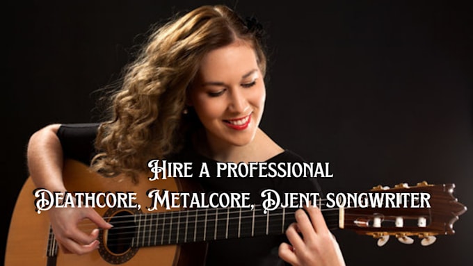 Record any modern metal guitar riffs, solos, metalcore, breakdowns for ...