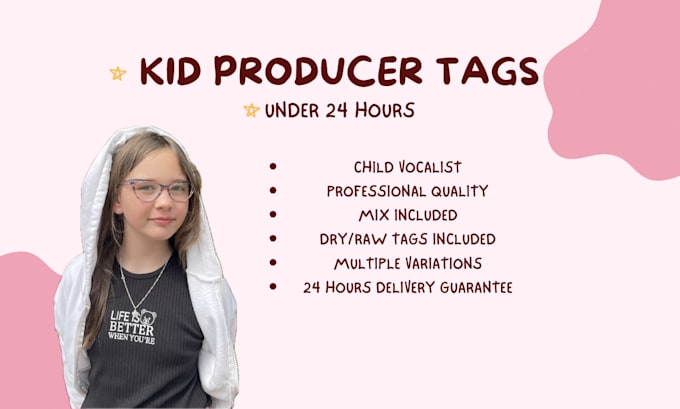 Make a professional kid producer tag under 24 hours by Neutralium | Fiverr
