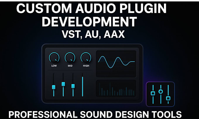 Develop custom vst, au, or aax audio plugins for music production by Enid_hartwell | Fiverr