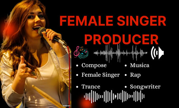 Be your female trance singer rap verse hook rapper songwriter by Alice ...