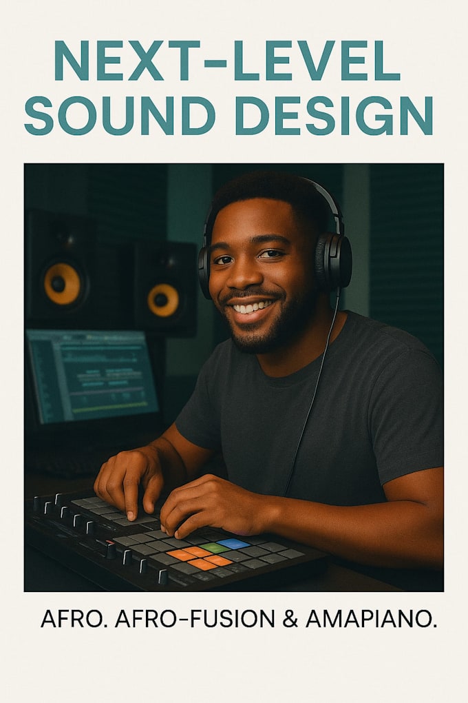 Make fire afro, afro fusion, and amapiano beats by Tlkenn | Fiverr