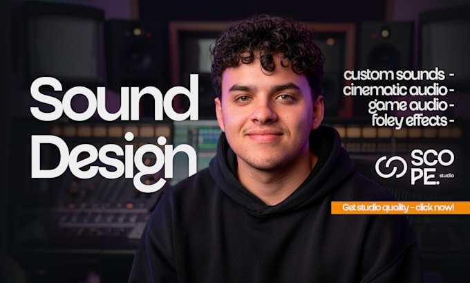Design immersive and high quality audio for your project by Kaique ...