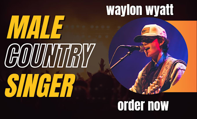 Sing , record professional male country vocals country music and full ...
