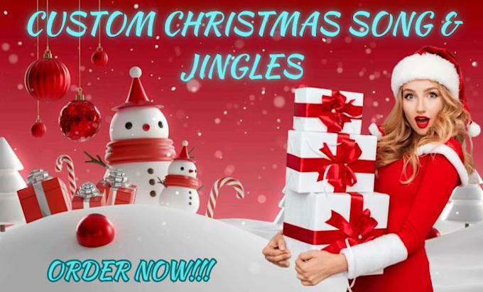 Compose and sing custom christmas song and jingles for you by ...