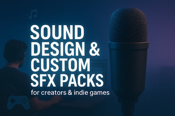 Create sound design, custom sfx packs for creators and indie games by ...