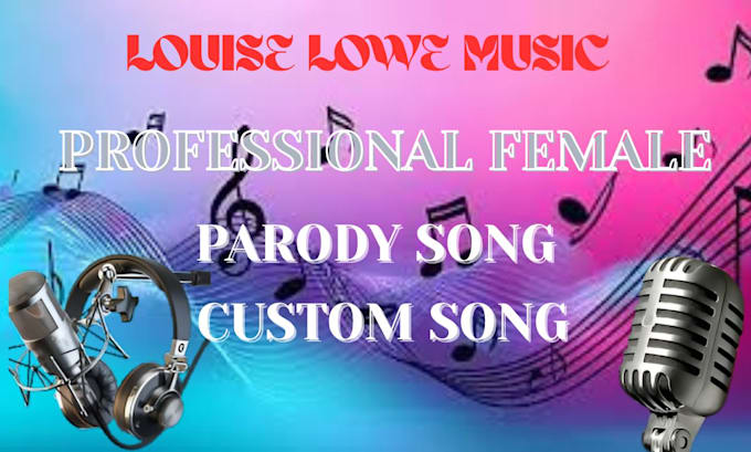 Be your female singer for parody song cover song topline custom song by ...