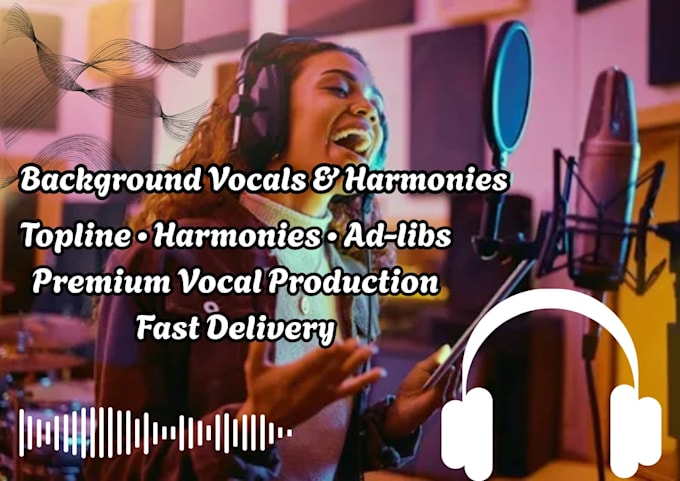 Create high quality toplines and smooth vocal harmonies arrangement by ...