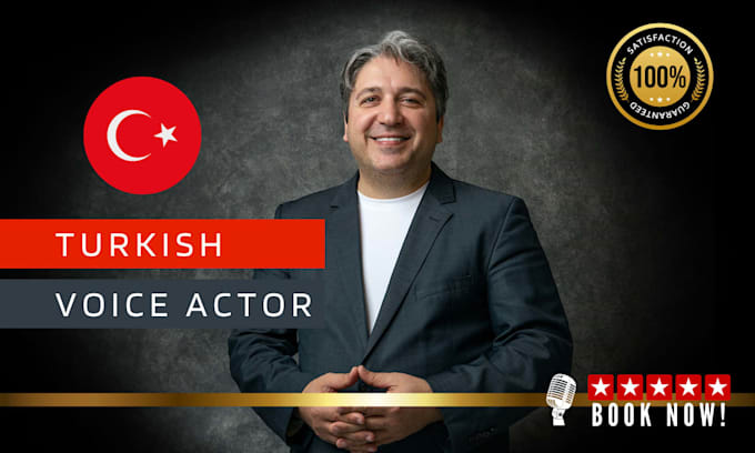 Record an amazing turkish voice over by Cakiral | Fiverr