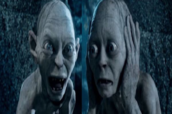 Create a custom voice over message in a smeagol and gollum voice by ...