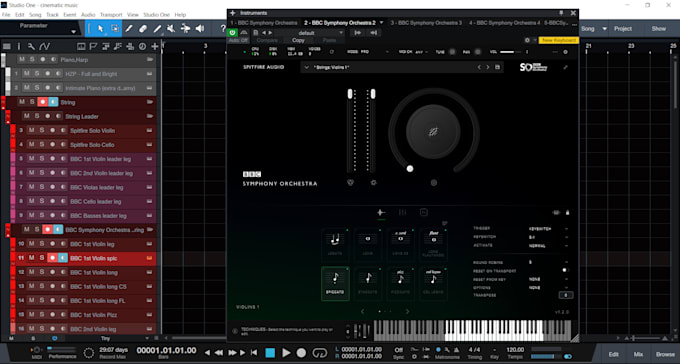 Compose epic cinematic film music with orchestra instruments by Jc00524 ...