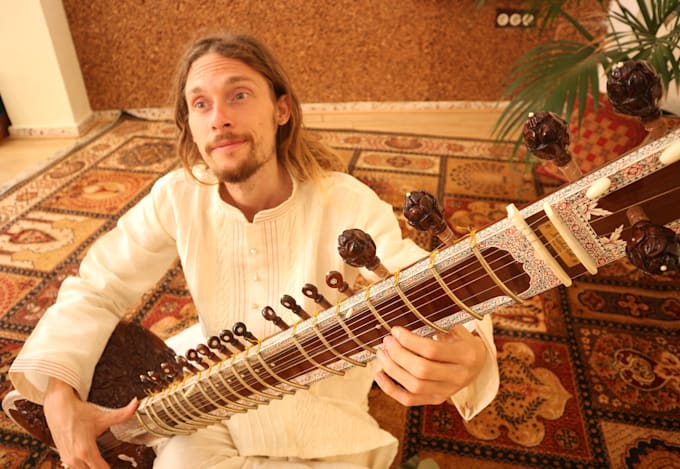 Record professional live sitar with a high quality microphone by ...