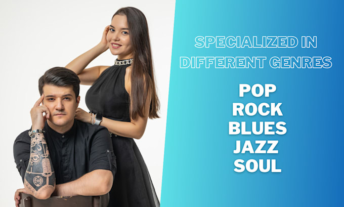 Record male and female vocals on your song, duet singers by Abddaler ...