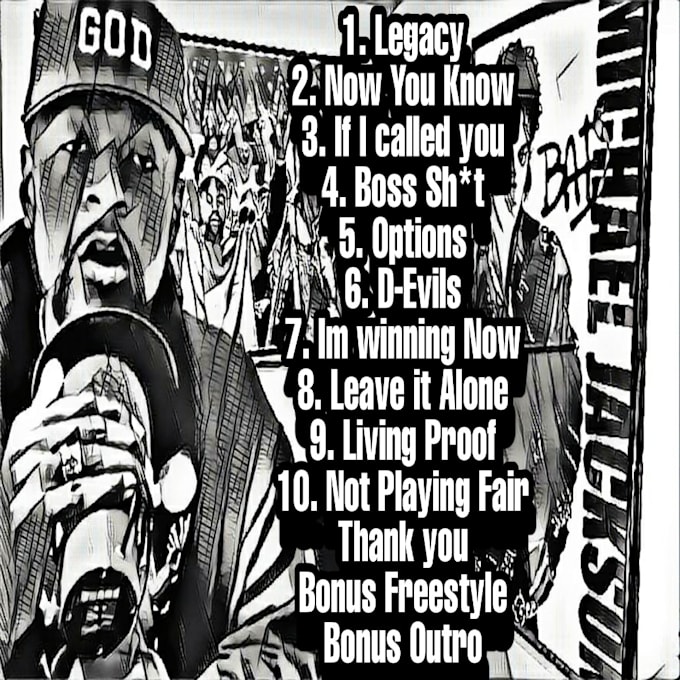 Record an 8 bar rap verse or hook by Devinridenhour | Fiverr