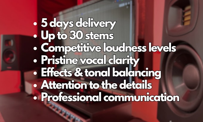 Professionally mix and master your rap song by El_cid_studio | Fiverr