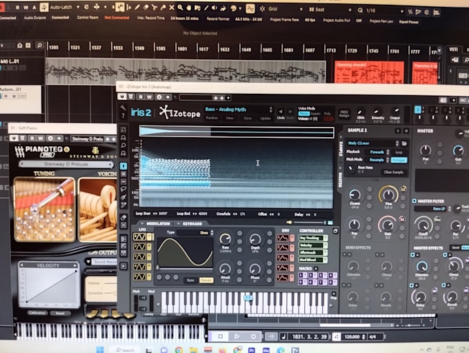 Create a masterpiece sountrack by a professional film composer by ...