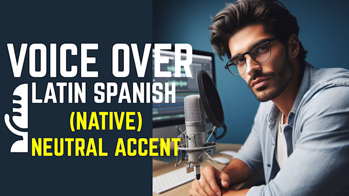 Record a spanish male voice over professional for you by Sombrasdante ...