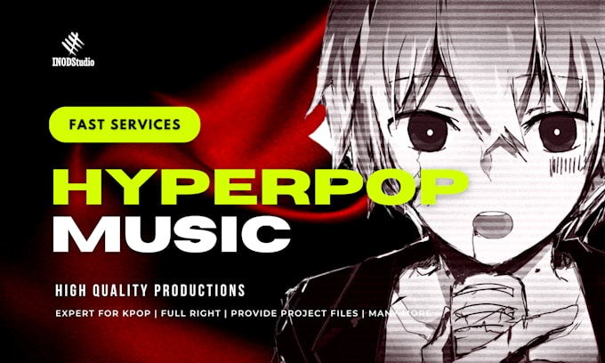 Produce hyperpop music with high quality in 24 hours by Inod_studio29 ...