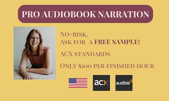 Narrate your audiobook to acx and audible standards by Annalise_cain ...