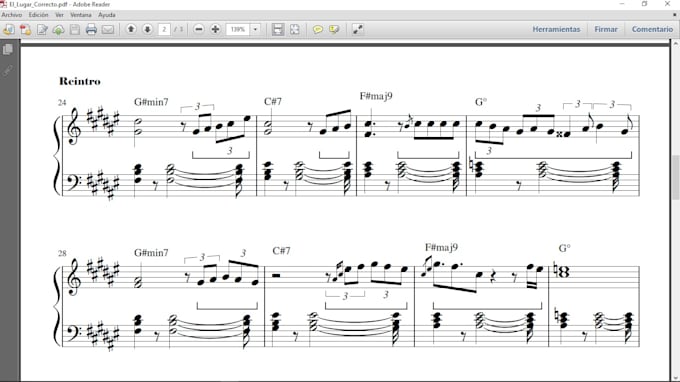 Transcribe songs into sheet music by Rebecarios584 | Fiverr