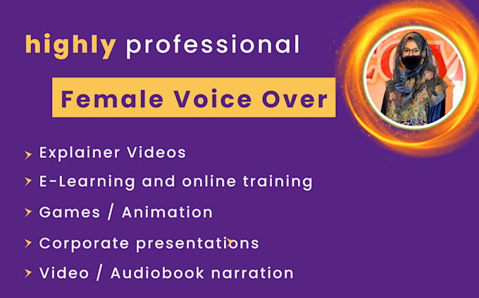 12 Best freelance female voice over artists for hire in September 2025